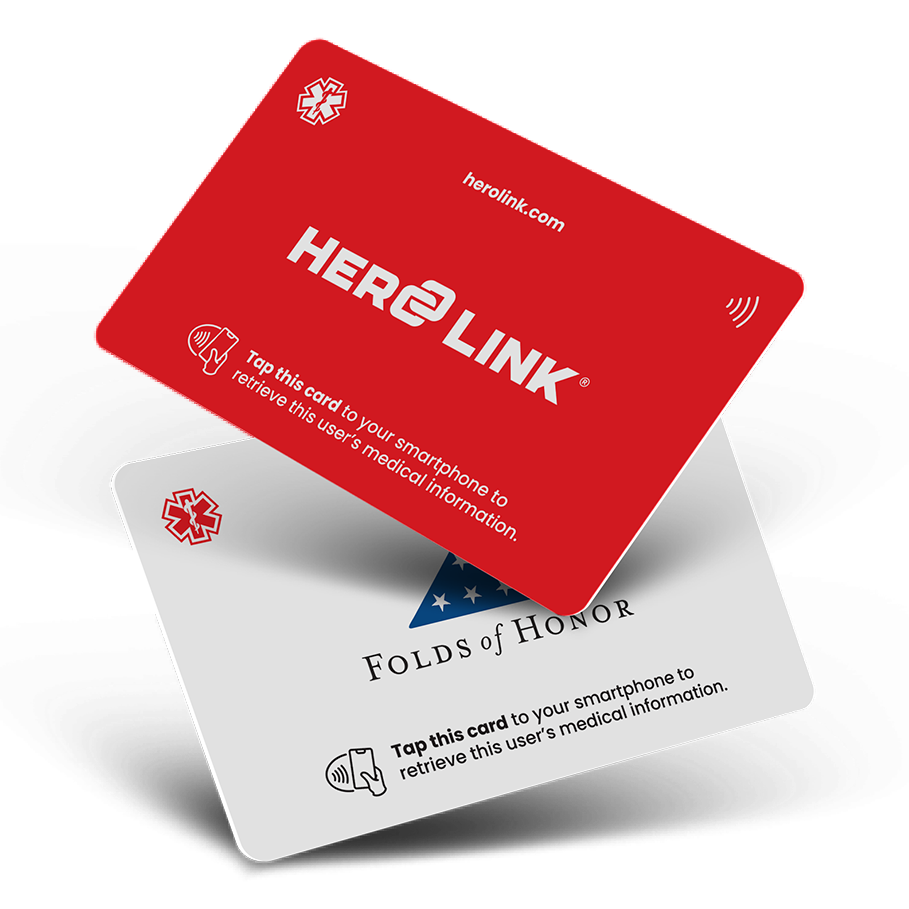 Hero Link® x Folds of Honor Wallet Card